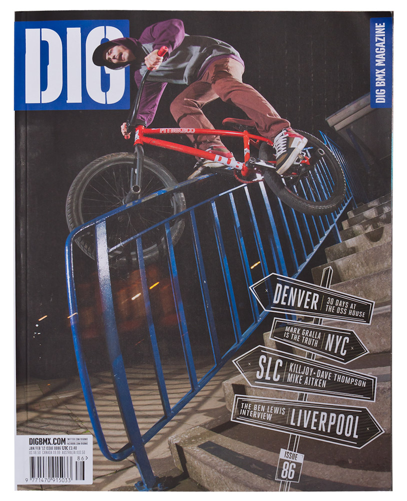 DIG BMX MAGAZINE ISSUE 86 : Sklep AveBmx - rowery, części i akcesoria BMX