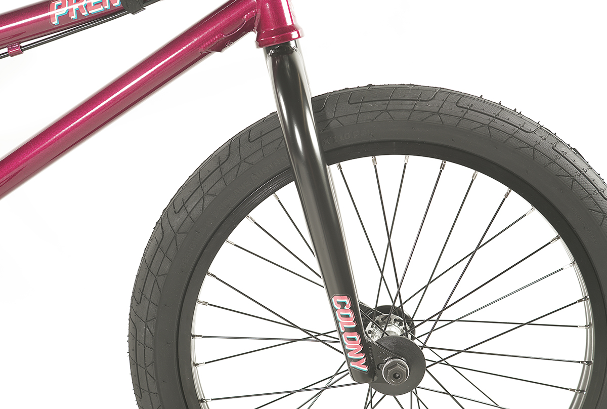 Rower BMX Colony Premise Brilliant Red / Chrome : AveDistro