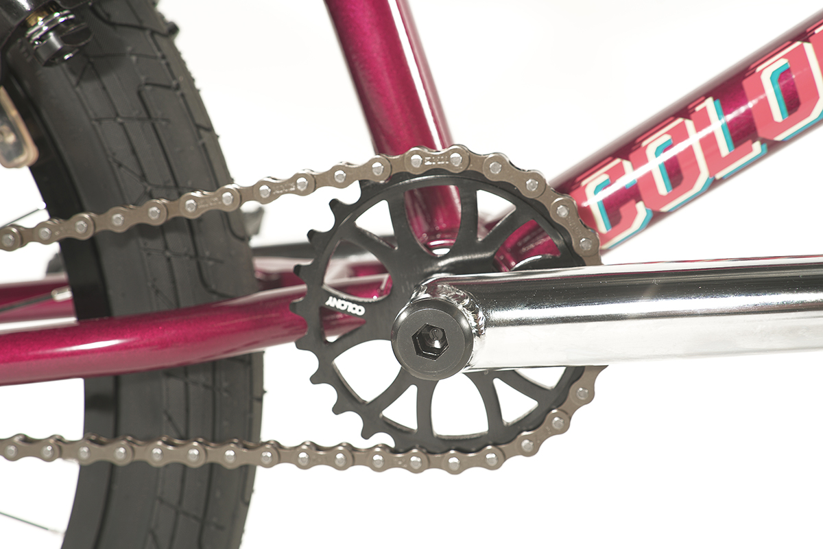 Rower BMX Colony Premise Brilliant Red / Chrome : AveDistro