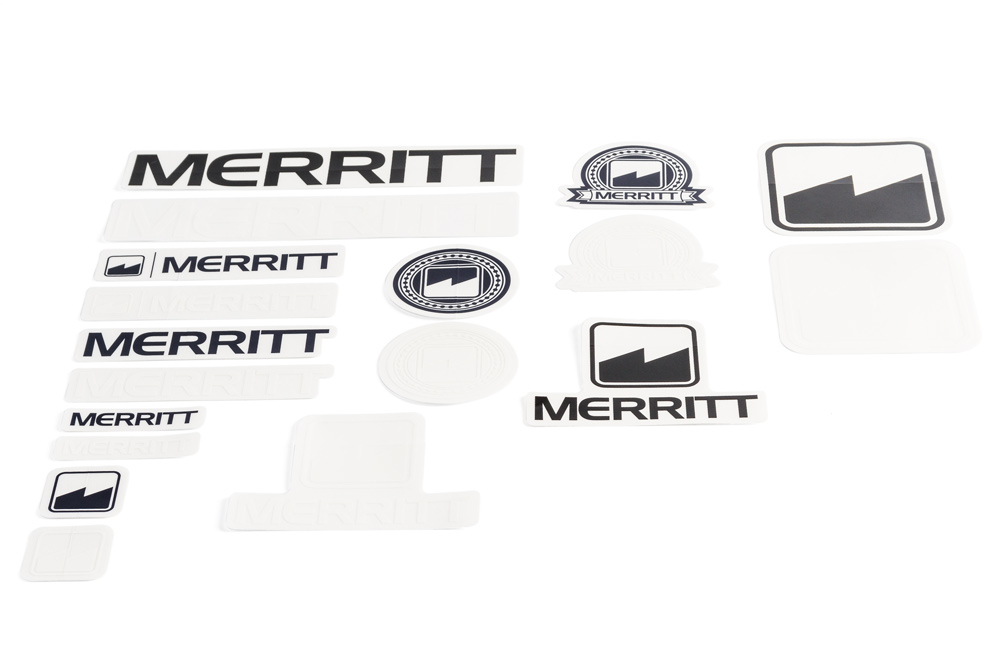 Zestaw naklejek Merritt BMX : Sklep AveBmx - rowery, części i akcesoria BMX