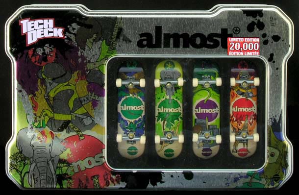 Puszka Tech Deck 4 Pack Almost : Sklep AveBmx - rowery, części i ...