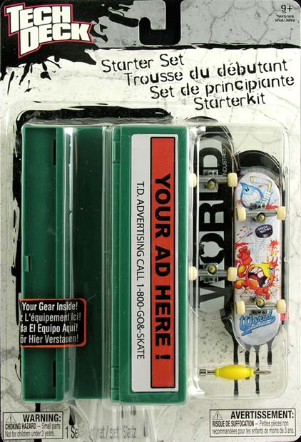 Starter Set Tech Deck World Industries : Sklep AveBmx - rowery, części ...