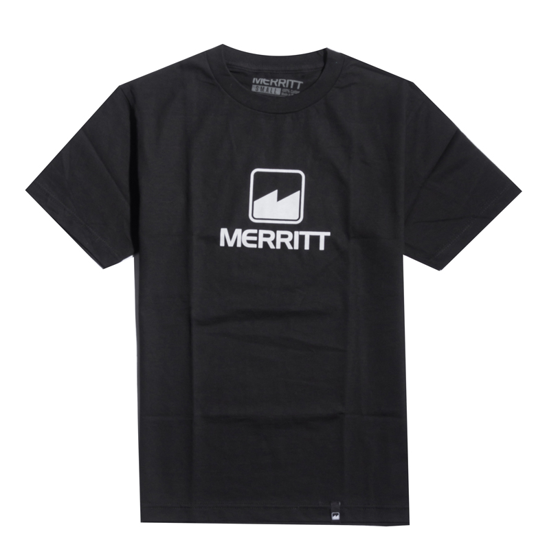 Koszulka Merritt Logo Black : Sklep AveBmx - rowery, części i akcesoria BMX