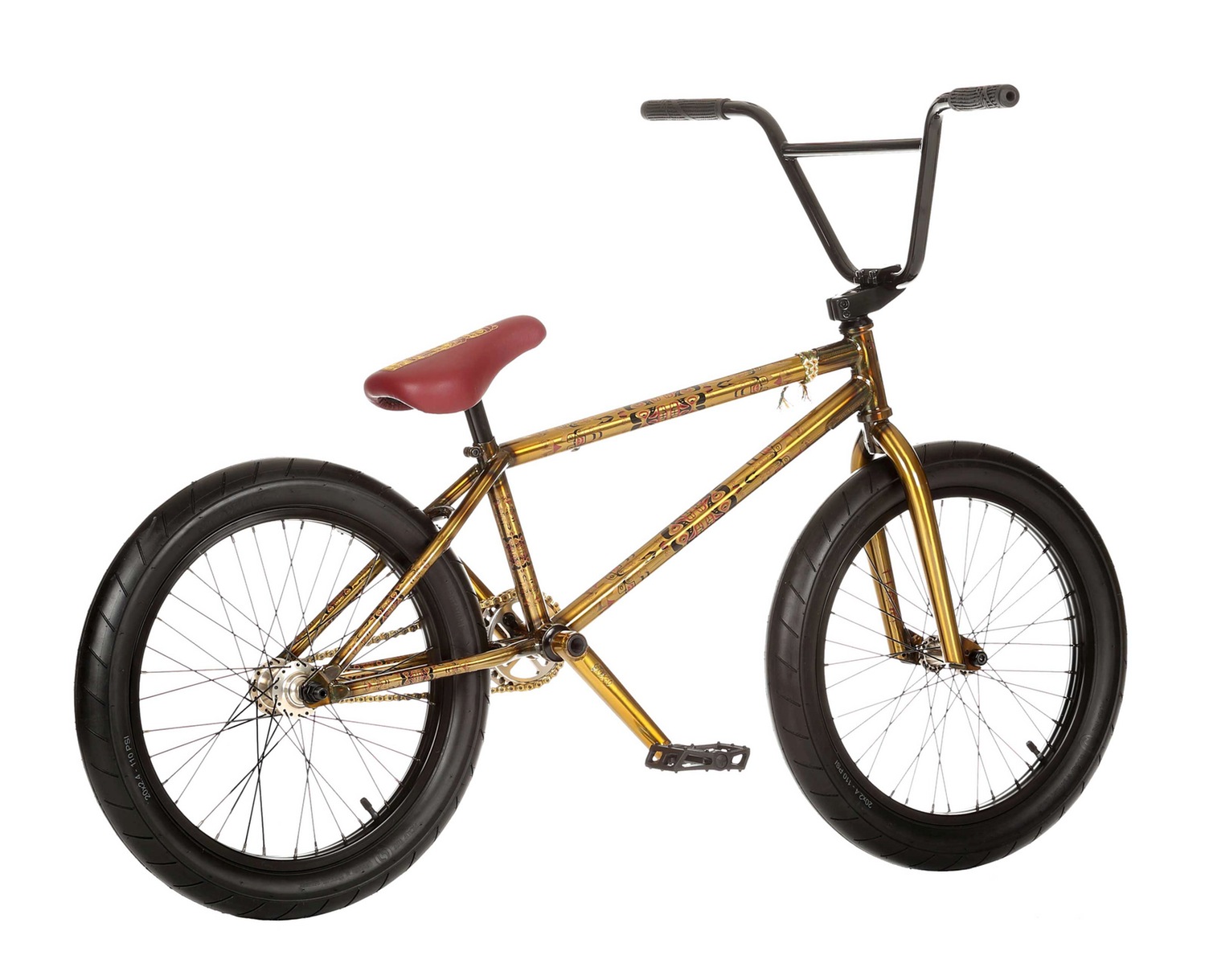 Rower BMX Stereo Flash 2016 Gloss Trans Brass Raw : AveDistro